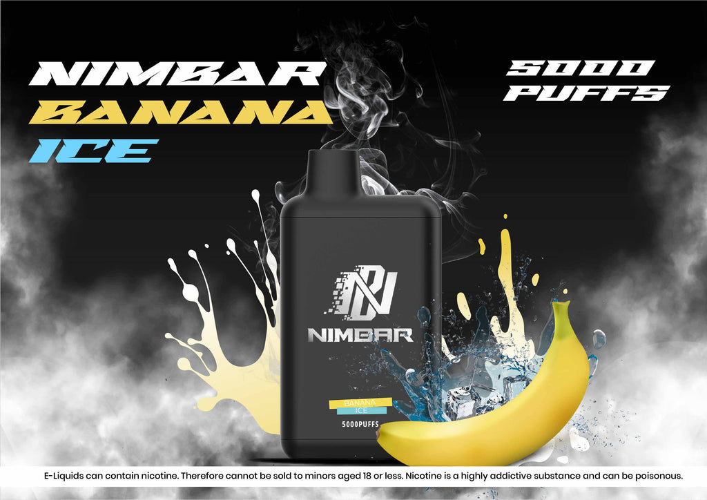 Nimbar 5000 Puffs Disposable Pod Device | 3.5% Nic Salt – The Vape Studio