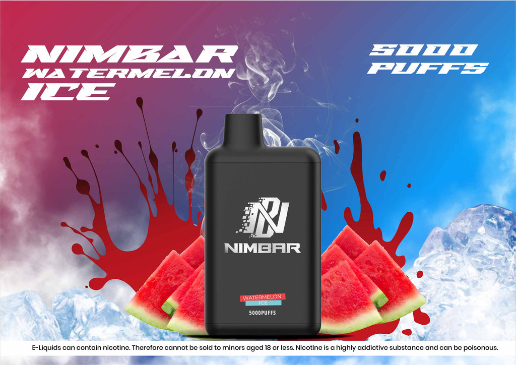Nimbar 5000 Puffs Disposable Pod Device | 3.5% Nic Salt – The Vape Studio