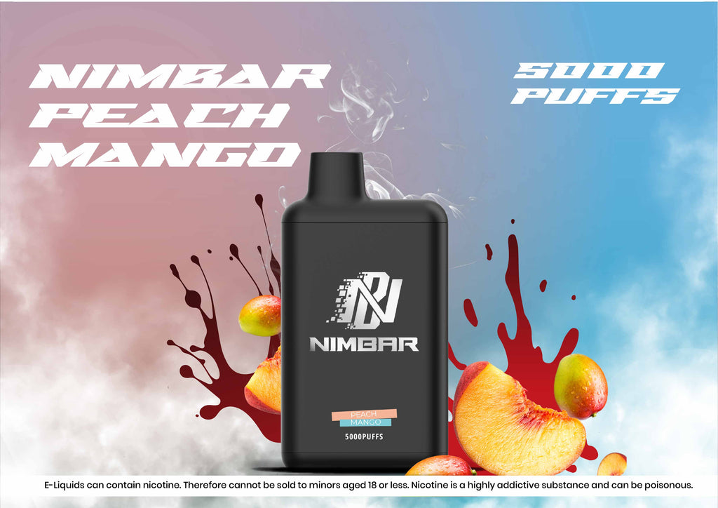 Nimbar 5000 Puffs Disposable Pod Device | 3.5% Nic Salt – The Vape Studio