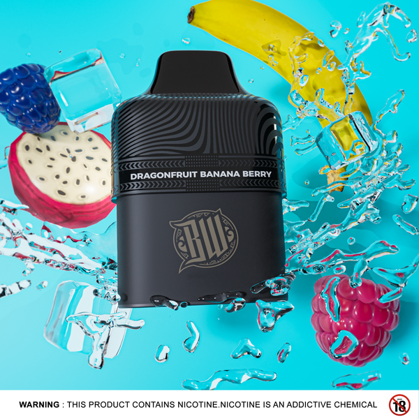 Bewolk Bars - Flavour Pods | Disposable 6000 Puffs | 1% / 2% / 5% Nic ...